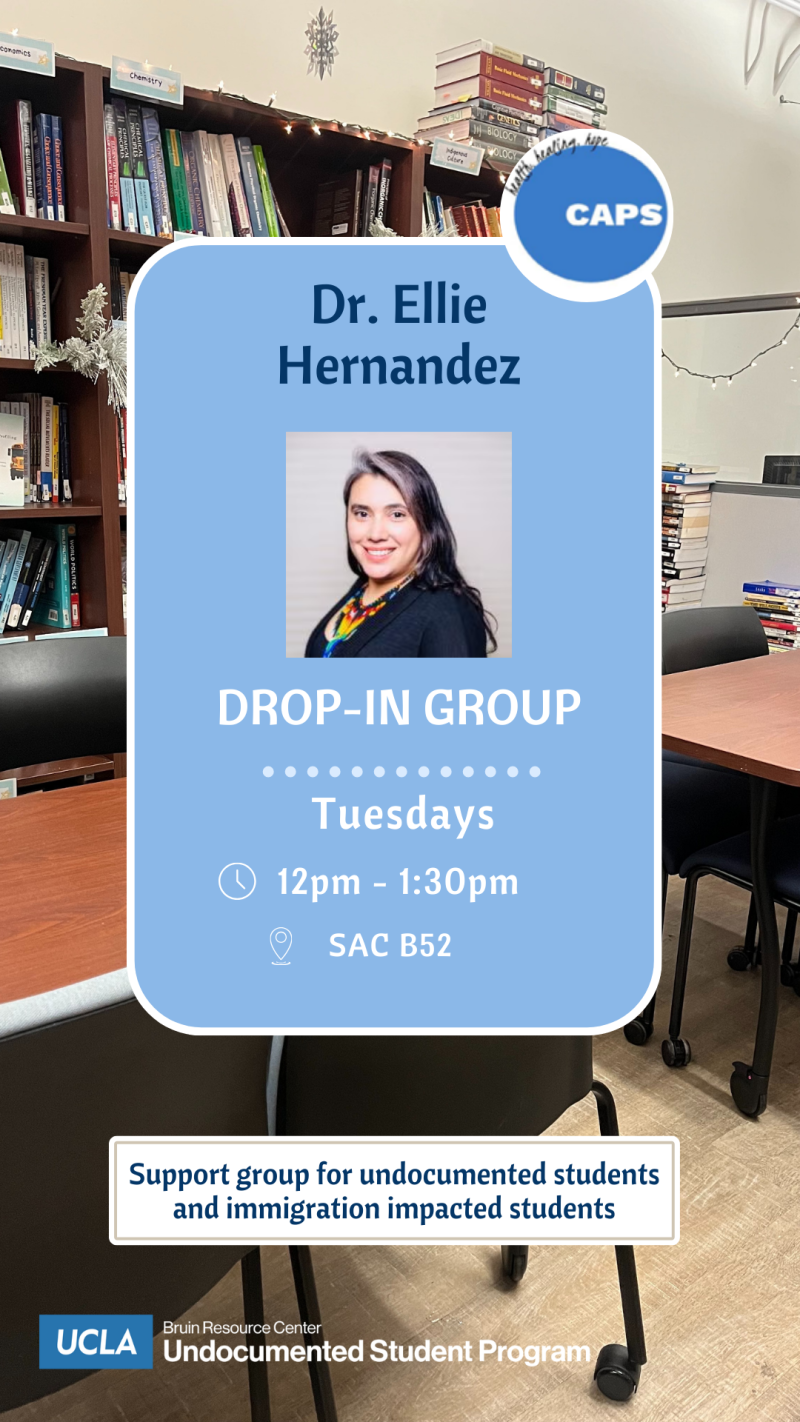 Mental Health Support | Undocumented Student Program